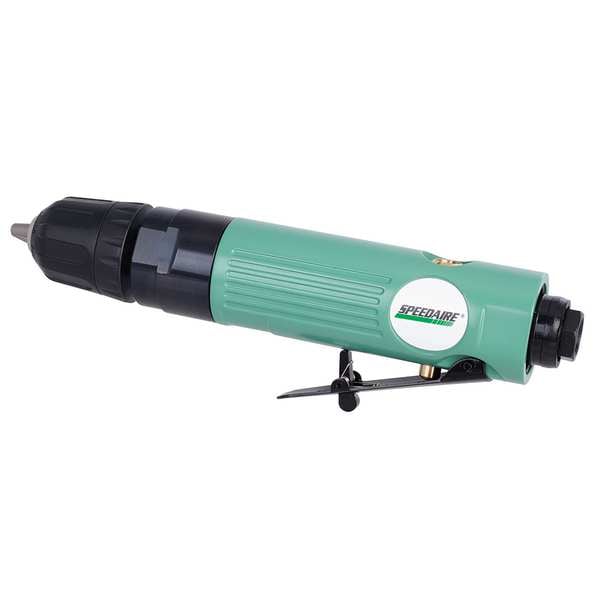 Speedaire Air Drill, Keyless, 1/4 In, 2600 RPM 21AA77 | Zoro