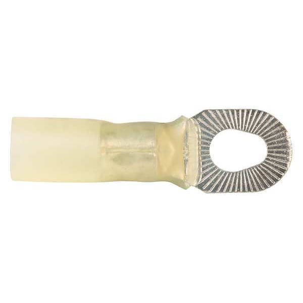 Velvac Ring Terminal, #6, #8, #10 Stud Size, 10 AWG, 600 V, Heat Shrink ...