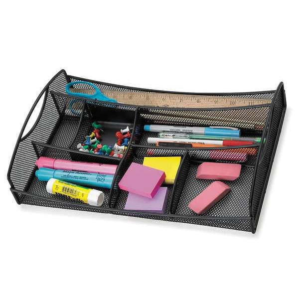 Safco Desk Drawer Organizer, 7, Comp 3262BL | Zoro