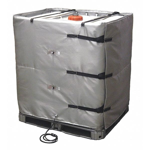 Briskheat IBC Heater, 120VAC, 1440W, 36" Height, 160"-192" Tank ...