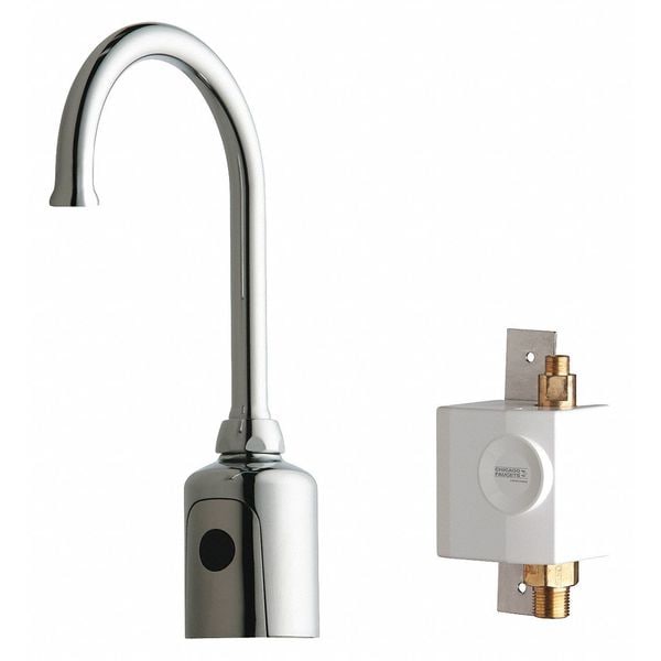 Chicago Faucet Electronic Sensor Single Hole Mount, 1 Hole Hytronic ...