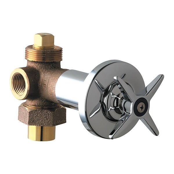Chicago Faucet Wall Valve 769-COLDABCP | Zoro