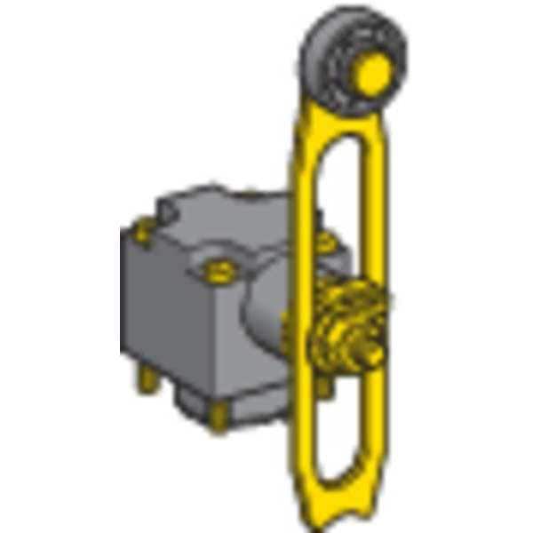Telemecanique Sensors Lmt Swtch Hd, Rllr Lvr, Sd, 1.57 to 3.35 In ...