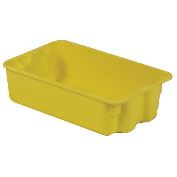 Lewisbins Stack and Nest Bin, Fiberglass Reinforced Polyester, 10 3/4 ...