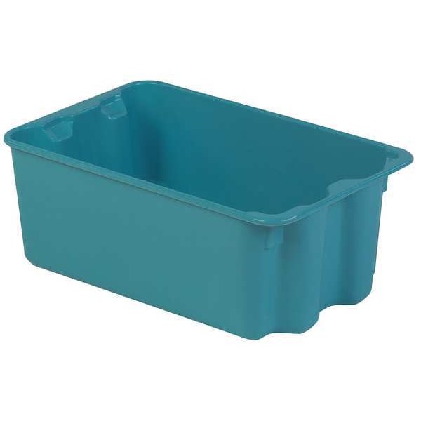 Lewisbins Stack and Nest Bin, Fiberglass Reinforced Polyester, 13 in W ...
