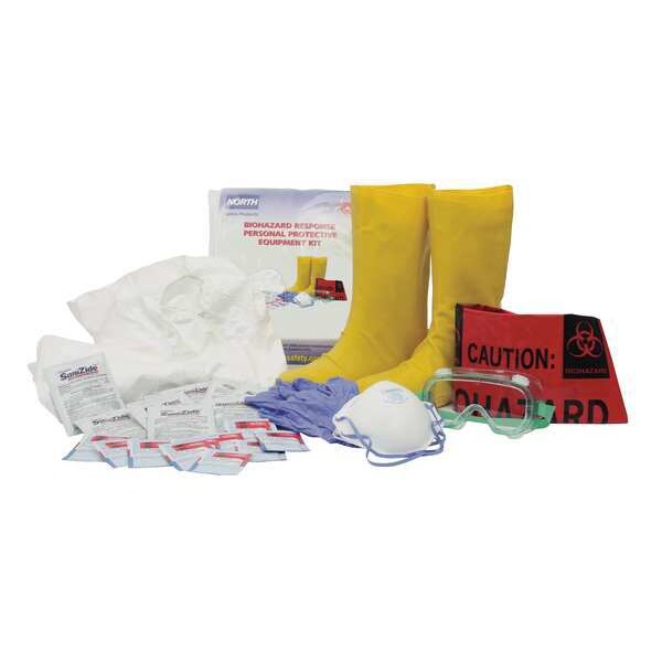 Honeywell Biohazard Response Kit, Resealable Bag Case, M 130023M | Zoro