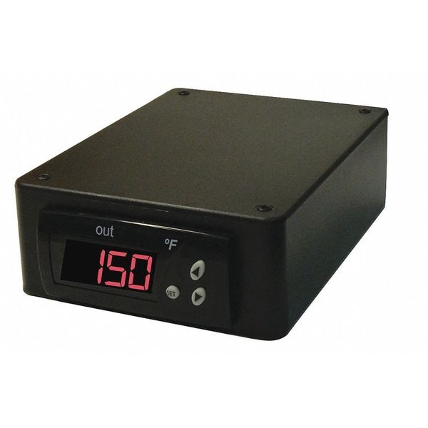 Briskheat Digital Temperature Controller, On/Off, Benchtop, 184-253VAC ...