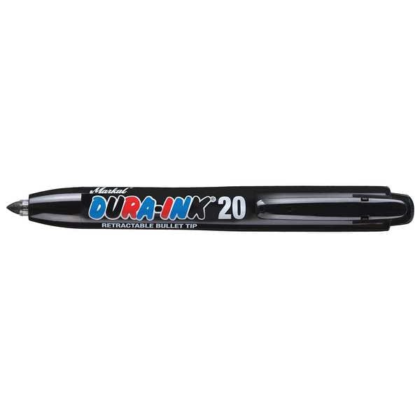 Dura-Ink Industrial Marker, Fine Tip, Black Color Family, Ink 96575 | Zoro