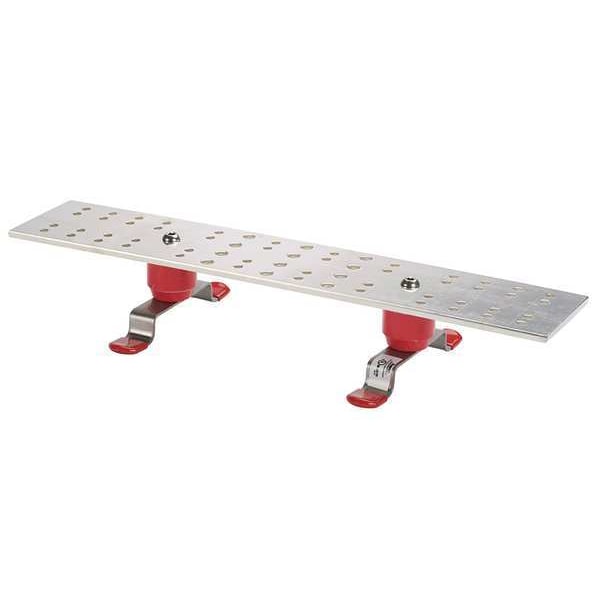 Panduit Grounding Busbar, Copper GB4B0624TPI-1 | Zoro