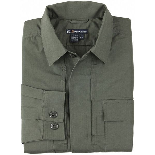 5.11 Ripstop TDU Shirt, 3XL, TDU Green 72002 | Zoro