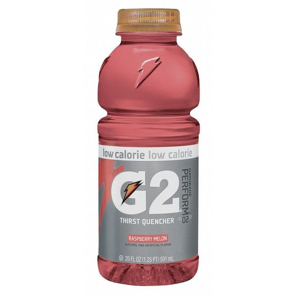 Gatorade Low Calorie Sports Drink, 20 oz., Ready to Drink, Raspberry ...