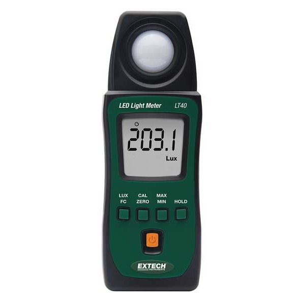 Extech LED Light Meter LT40 | Zoro