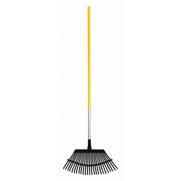 True Temper Steel Tine Lawn Rake, 18", Alum Handle 1789000 | Zoro