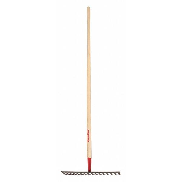 Razor-Back 16 in Level Head Rake, 16 Tines, 60 in L 63111 | Zoro