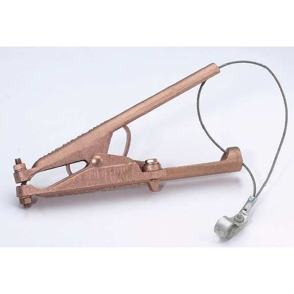 Burndy Static Discharge Clamp, 8.9In GIE4CG4 | Zoro