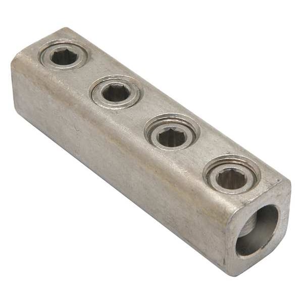 Burndy Mechanicl Conn,Splice,350 kcmil to 6 AWG (AMS350) | Zoro