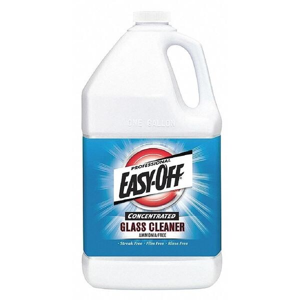 Easy-Off Glass Cleaner, 1 gal., Blue, odorless, Jug, 4 PK REC 75116 | Zoro