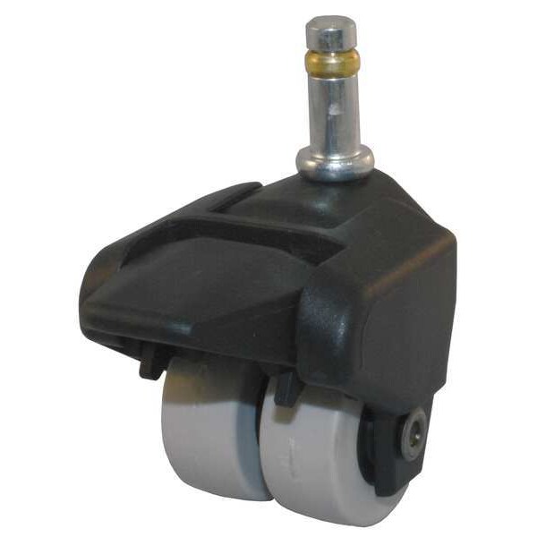 Jacob Holtz Dual Wheel Swivel Caster, 150 lb, 1-1/2in, TPR 155-2XTPR-51 ...