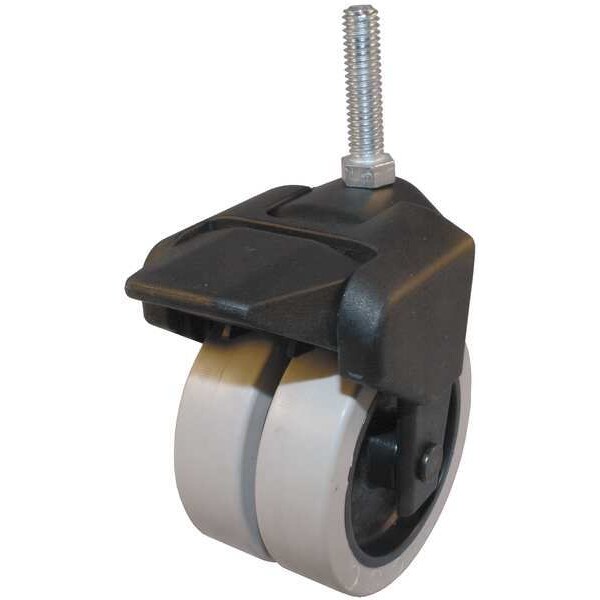 Jacob Holtz Dual Wheel Swivel Caster w/Brake, 150 lb, 3 In. 305-2XPU-29 ...