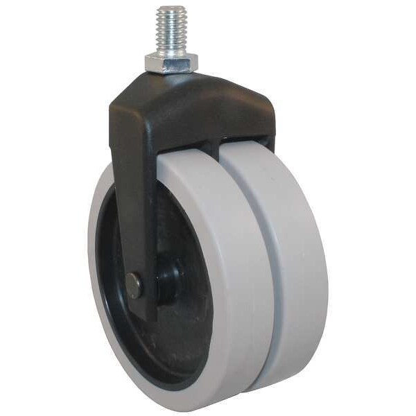 Jacob Holtz Dual Wheel Swivel Caster, 150 lb, 4 In, Polyurethane 405 ...