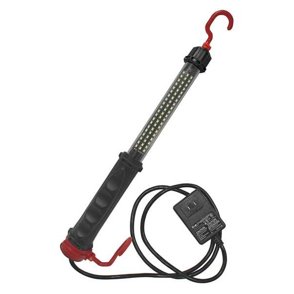 Lumapro LUMAPRO LED Red, Black Corded Hand Lamp 22FH94 | Zoro