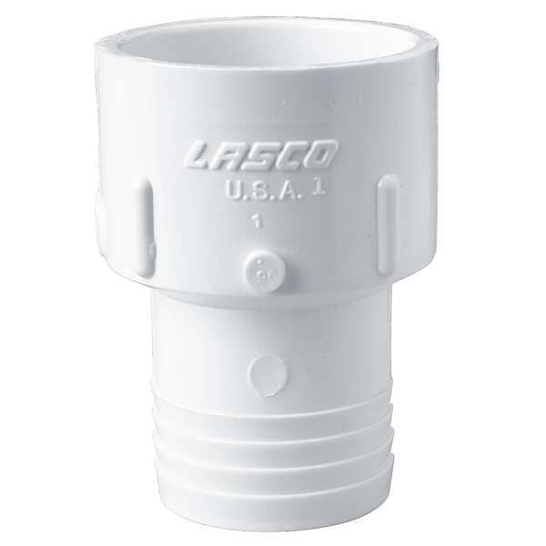 Zoro Select PVC Male Adapter, Socket x Insert, 2 in Pipe Size 474020 | Zoro