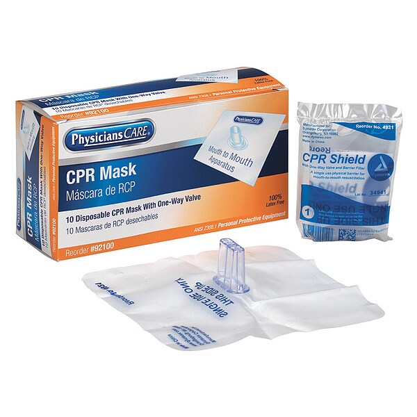 Physicianscare Unitized CPR Barrier Paper 92100 | Zoro