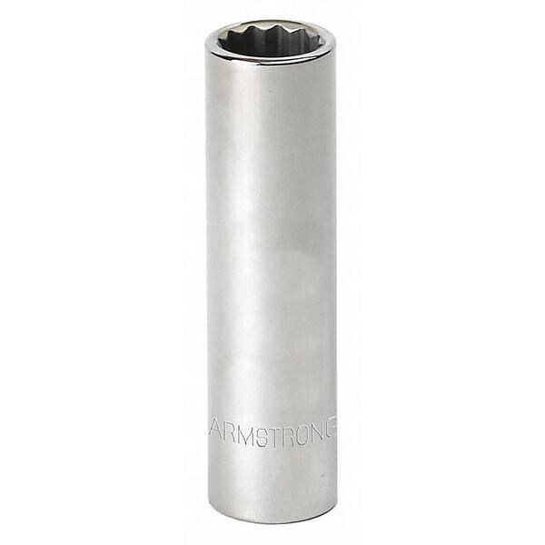 Armstrong Industrial Hand Tools 3/8" Drive, Spline SAE Socket, 12 ...