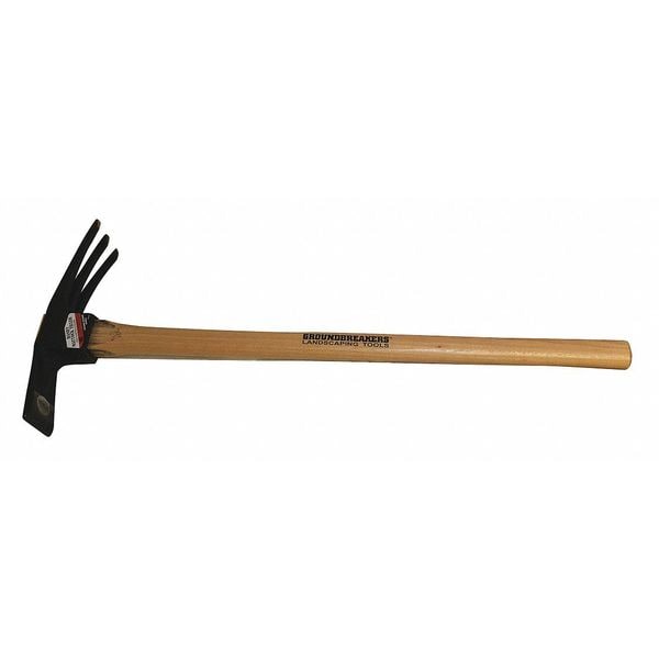 Vaughan Tiller Mattock, 26 In, 2 Lb. HMT | Zoro