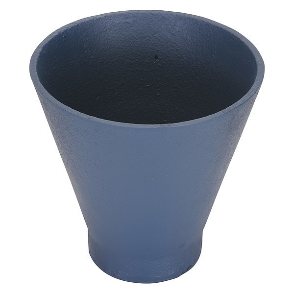 Zurn 2-1/4 " Dia., Cast Iron, Mill Finish, Funnel Converting Assembly ...