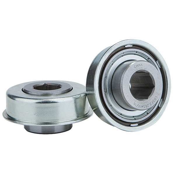 United Sales Hex Conveyor Bearing, 11/16 In., 2.266 In. CBSF2.265X11/16 ...