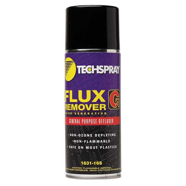 Techspray 1631-16S $28.66 G3 Flux Remover, Non Flammable, 16 oz | Zoro.com
