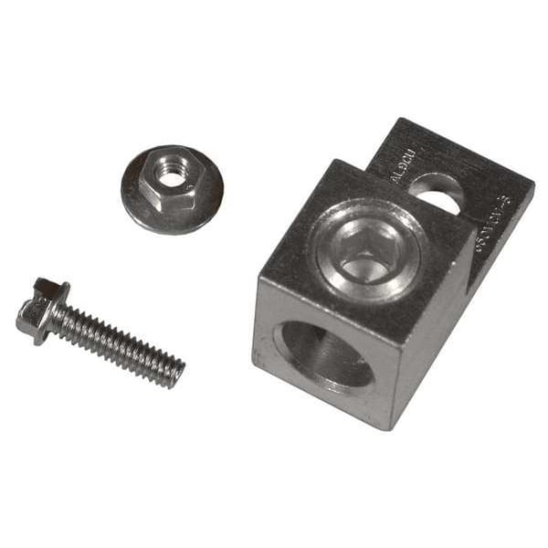 Square D Mechanical Lug, 350 kcmil Max, 1 Conductor, Aluminum DASKP250 ...
