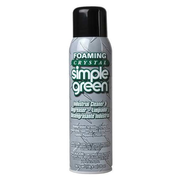 Simple Green Crystal Industrial Cleaner And Degreaser, 20 Oz Aerosol ...