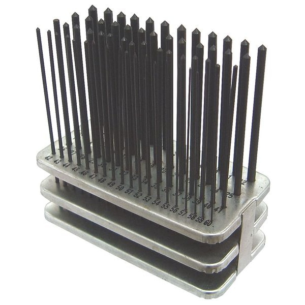 Westward Transfer Punch Set, #1 to #60, Steel, 60 Piece 22N851 | Zoro