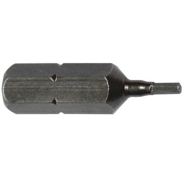 Apex Tool Group Torsion Bit, Metric, 1/4", Hex, 2mm, 1", PK5 185-2MM ...