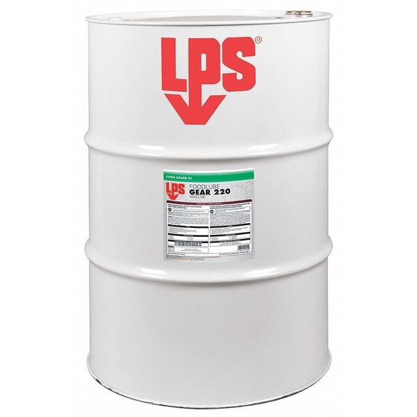 Foodlube 55 gal. Gear Oil Drum 220 ISO Viscosity, Not Specified SAE, Clear 59555 | Zoro