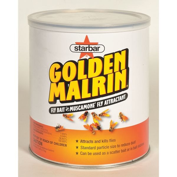 Golden Malrin Fly Bait, Granular, Methomyl, 5 lb. 3006481 | Zoro
