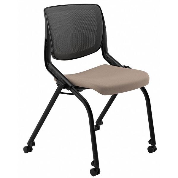 Hon Stacking Chair, Motivate Series, Fabric Black HMN2.N.A.IM.SD.CU24 ...