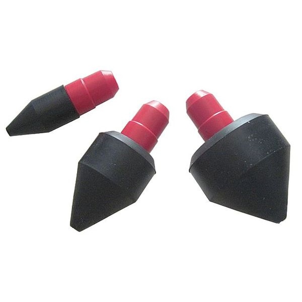 Speedaire Air Gun Nozzle Set, 3 Piece, Rubber Tips 22YK70 | Zoro