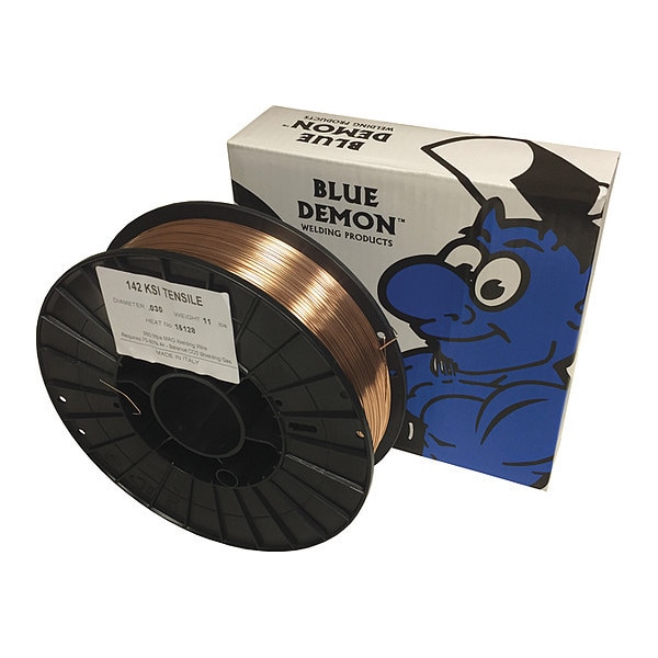 Blue Demon High Tensile Welding Wire, .030"x11lb BD140-030-11 | Zoro