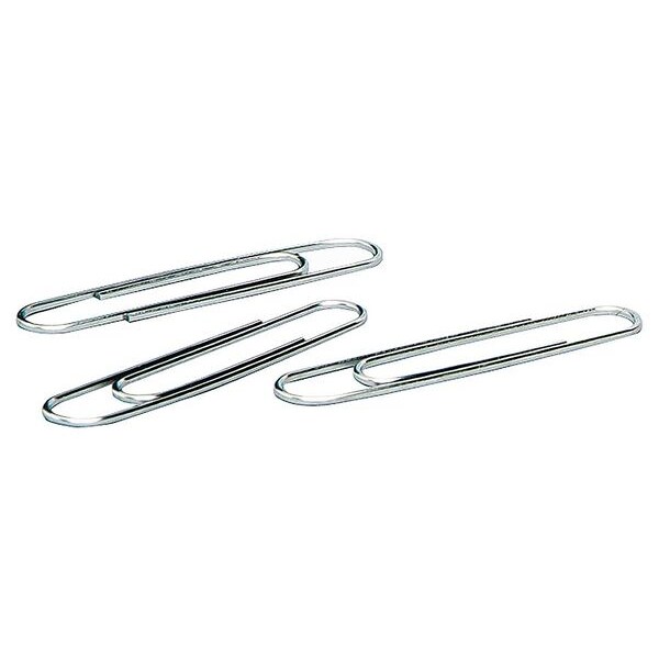 Acco Paper Clip, Silver, Steel Wire, PK1000 ACC72580 | Zoro