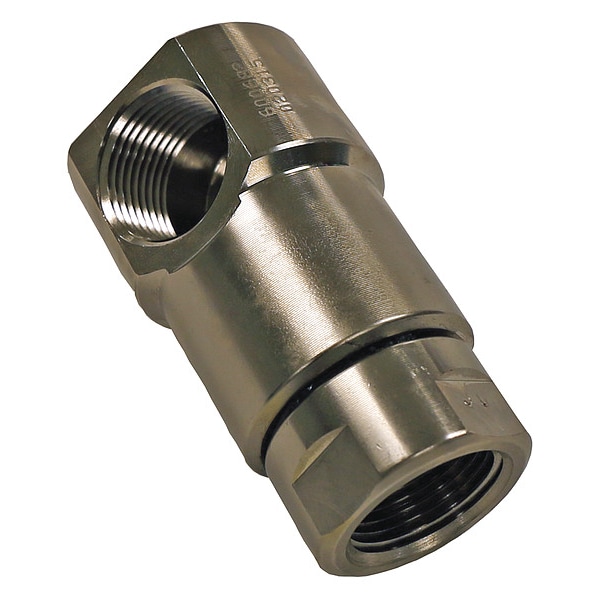 Reelcraft Swivel Assembly 90 Deg, 1" NPT, Viton Seal S600682-2 | Zoro