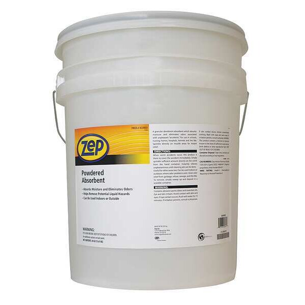 Zep Powder Floor Absorbent, 30lb, Tutti Frutti 1045890 | Zoro