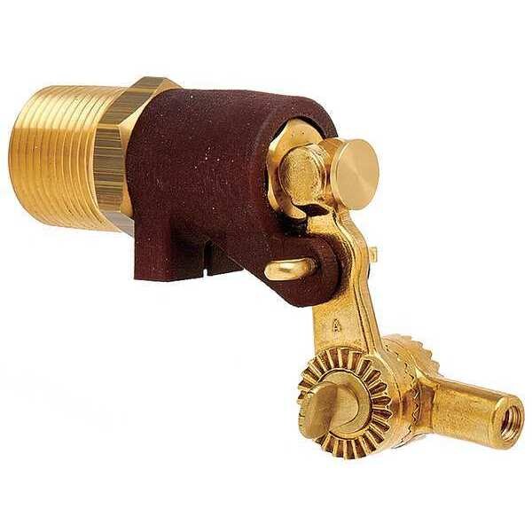 Bob Float Valve, 3/4 In, Brass/Plastic RH400-3/4 | Zoro