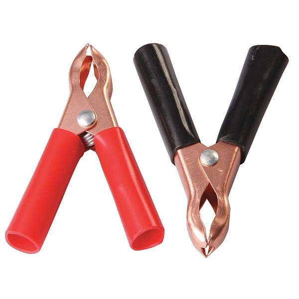 Westward Heavy Duty Charging Clip, 80, Red/Black 23PC43 | Zoro