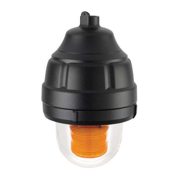 Federal Signal Warning Light, Amber, LED, 24VAC/DC 27XL-024A-MOD | Zoro