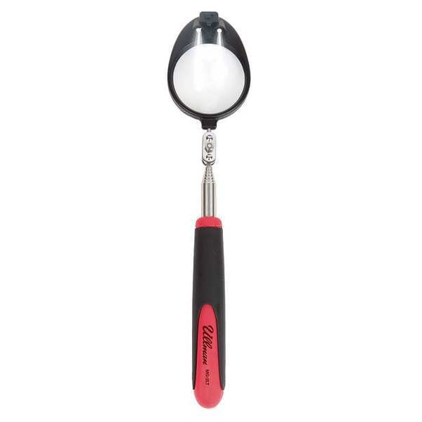 Ullman Telescoping Magnifying Glass, LED MG-2LT | Zoro
