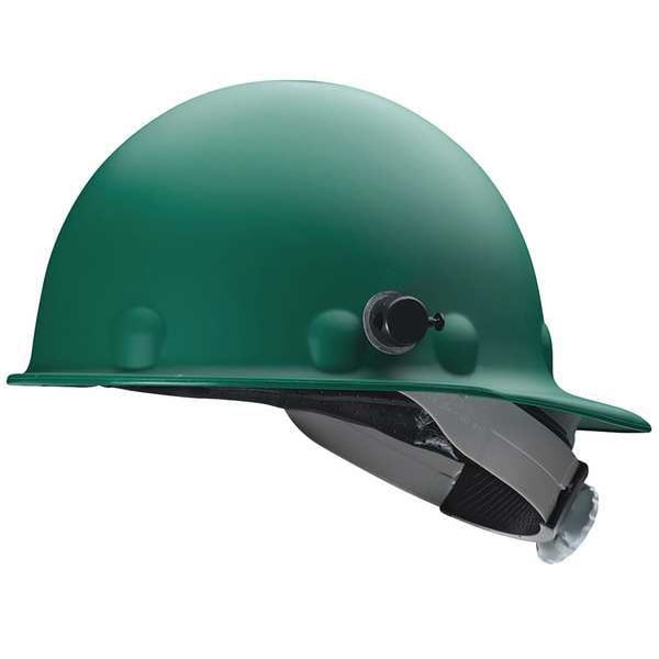 Fibre-Metal Hard Hat, Roughneck P2A, Fiberglass, 8 Point Swing Ratchet ...