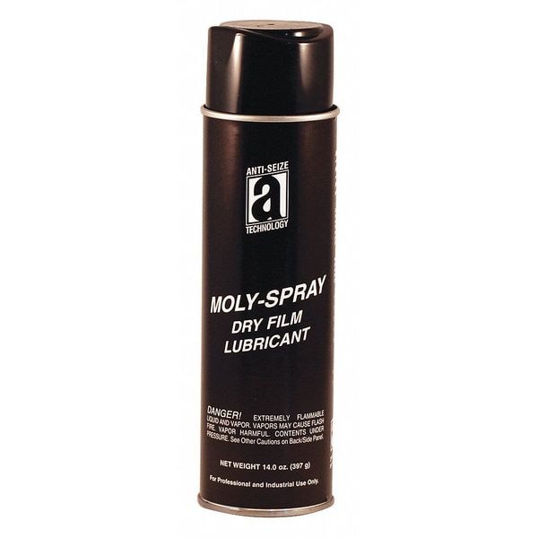 Anti-Seize Technology MOLY-SPRAY(TM) Dry Film Lubricant, 14 oz. 12014 ...